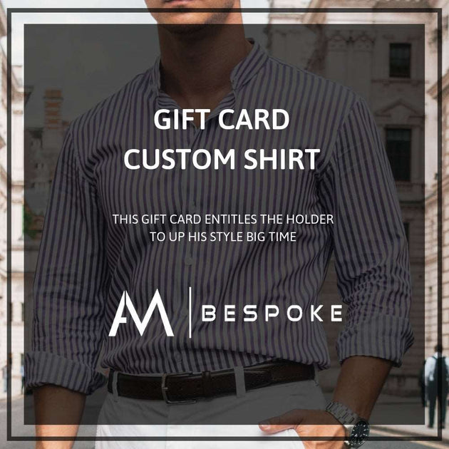 Custom Clothing Gift Card – AM Bespoke
